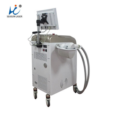 White Diode Laser Hair Removal Machine , Vavuum Laser Lightsheer Duet Machine