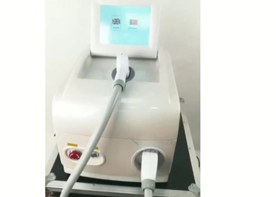 Portable Diode Laser Hair Removal Machine 808nm 3 Sessions Fastest Resolving Time