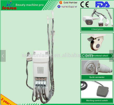 4 In 1 Fat Cavitation Machine , 940nm Rf Slimming Treatment Machine Long Lifespan