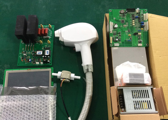 Salon Shr Ipl Laser Handpiece With Sensitive Water / Temperature Sensor Switch