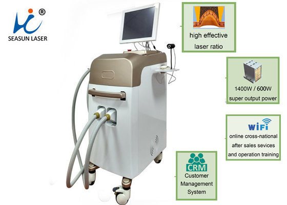 One Shot 1 Session Vacuum Assisted Laser Hair Removal Device 810 Diode Suction