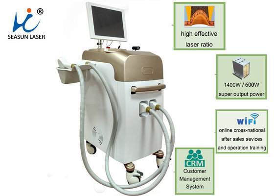 One Shot 1 Session Vacuum Assisted Laser Hair Removal Device 810 Diode Suction