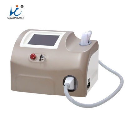 Ptotable 3 Wavelength Diode Laser Hair Removal Machine 808nm , laser hair removal machine with cooling