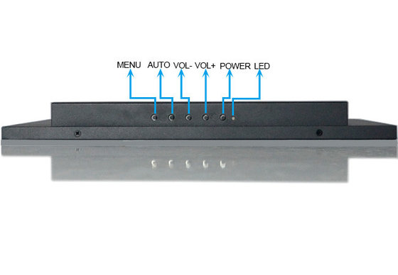 HDMI VGA DVI HD Lcd Monitor , 15 inch 1080p Wall Mounted Computer Monitor