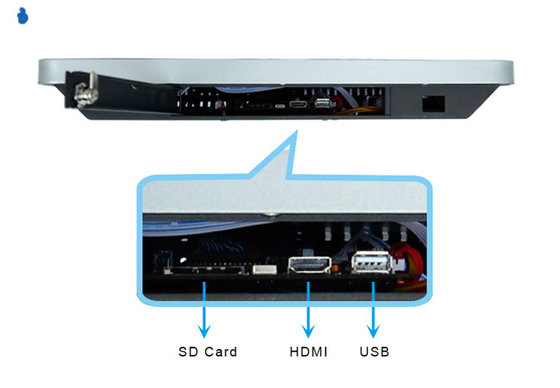 Remote Control 1080p Resolution 1280*1024 Hotel Wall Mounted Digital Signage Totem 4:3 screen displays