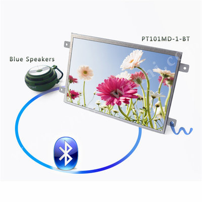 10 Inch Industrial 1080P HD Video Display Monitor Decode Rolling Caption