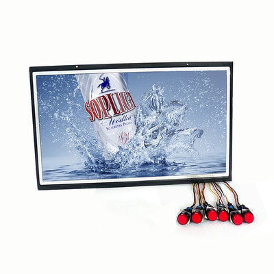 15.6 Inch Open Frame LCD Monitor , HD LCD Advertising Display with VGA HDMI port