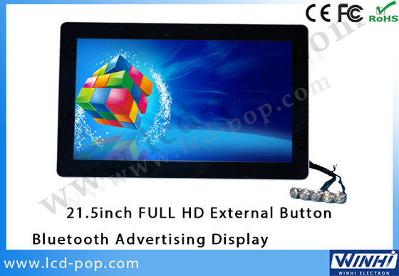 3.5mm Earphone out 21 inch hot sex digital lcd screen Video advertising display screens