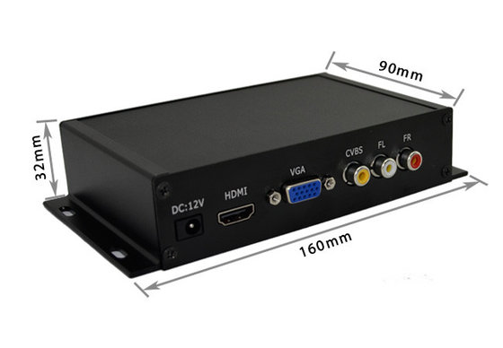 Auto Play HDMI VGA CVBS Full HD Media Player  Remote Control