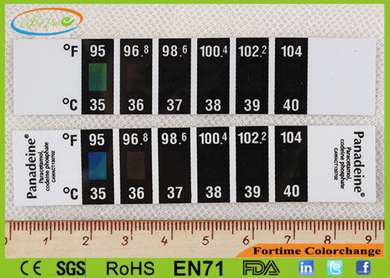 Forehead Thermometer Strip Fever Scan, OEM Accepted  Fever Measuring Indicator