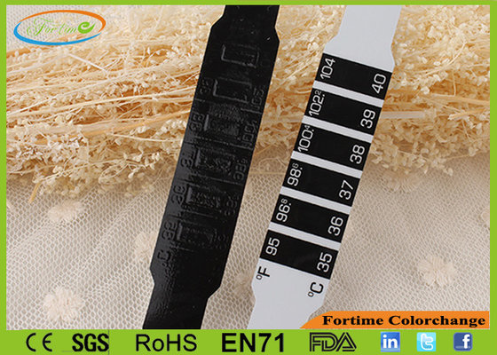 Plastic Liquid Crystal Forehead Thermometer Strip LCD Kids Fever