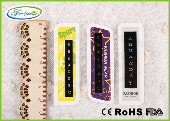 Small LCD Soft Color Change Thermometer for Sport Suit / Down Jacket