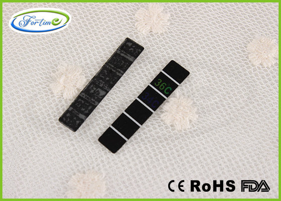 Forehead LCD Liquid Crystal Thermometer Strips Reversible Temperature Labels Multi Temp