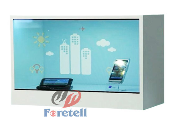 Transparent OLED Screen Lcd Ad Display , Transparent Digital Display 8ms Response Time