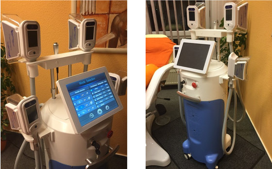 Big touch screen cryolipolysis body slimming machine easy to operate