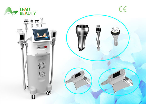 Cryolipolysis slimming machine with 5 handles for different treatment areas