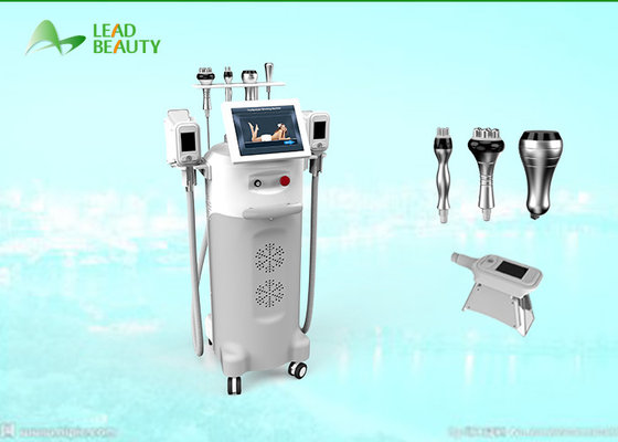 Fat reduction cryolipolysis slimming machine with 5 treatment handles