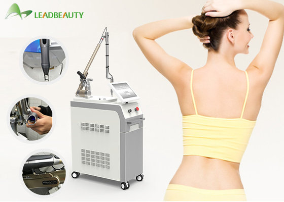 High quality 1064 and 532nm wavelength big LCD touch screen q switch nd yag laser tattoo removal machine for sale