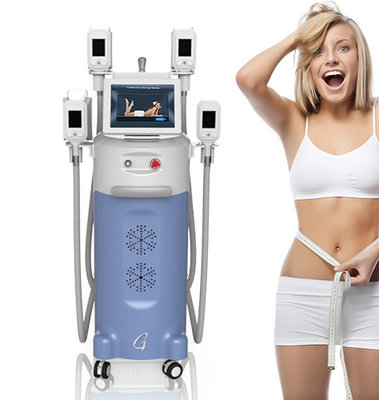 4-5cm fat lost after 1 treatment Cryotherapy slimming machine with 12 inch LCD screen