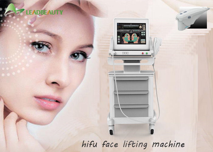 Best sale Vertical hifu face lift machine with four transductors for face lifting and skin care