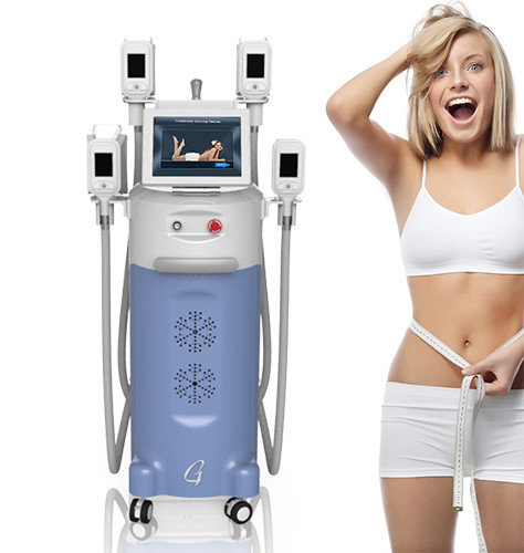 4-5cm fat lost after 1 treatment Cryotherapy slimming machine with 12 inch LCD screen
