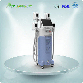4-5cm fat lost after 1 treatment wind+water+semiconductor cooling system cryotherapy slimming machine