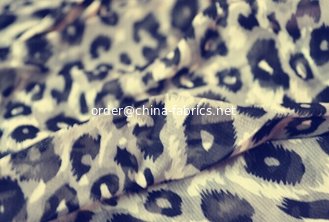 China Polyester 50D chiffon fabric printed, 58&quot; supplier
