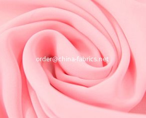 China 75D Chiffon fabric for wedding dress and garment supplier
