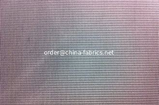 China Black yarn polyester memory fabric for menswear supplier