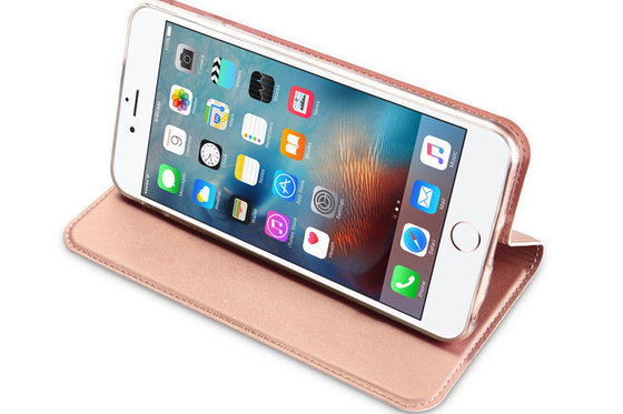 Pink Iphone 5 Protective Case PU Leather Magnetic Leather Iphone 5 Case
