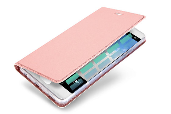 Rose Gold PU Leather Huawei Phone Cases Card Holder Involved For Huawei P10 Plus