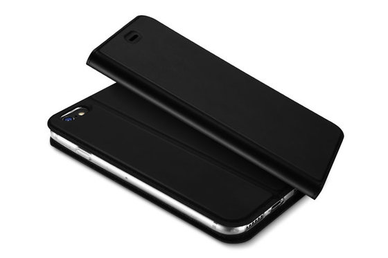 Scratch Proof Iphone 6 Phone Cases , Black Flip Phone Covers With Cable