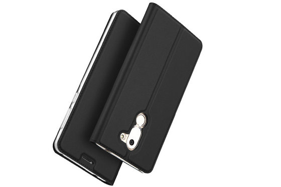 Black Xiaomi Redmi 4 Phone Cover , Shockproof Mobile Phone Flip Cover
