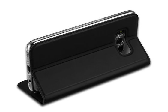 Luxury PU Leather Flip Cover , Shockproof Samsung Galaxy S8 Phone Case