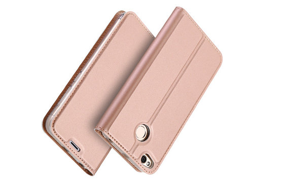 Rose / Gold Xiaomi Phone Case PU Leather Card Slot Magnetic For Redmi 4X