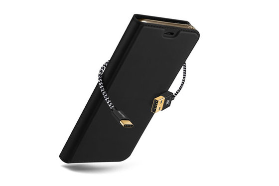 Huawei P10 Plus Flip Phone Case Magnetic PU Leather Shockproof / Scratch Proof