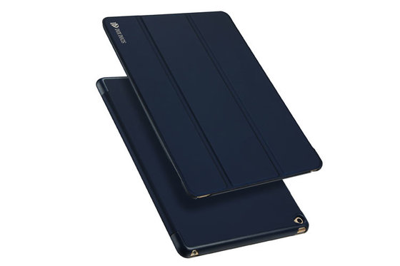 PU Leather Blue Ipad Waterproof Case , Stand Function Ipad Air 2 Protective Case