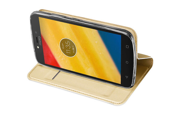 MOTO C Cell Phone Wallet Case Stand Function Card Holder Four Colors Optional