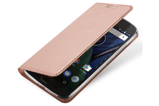 Durable PU Leather Cell Phone Case Wallet  Kickstand Magnets For MOTO E4