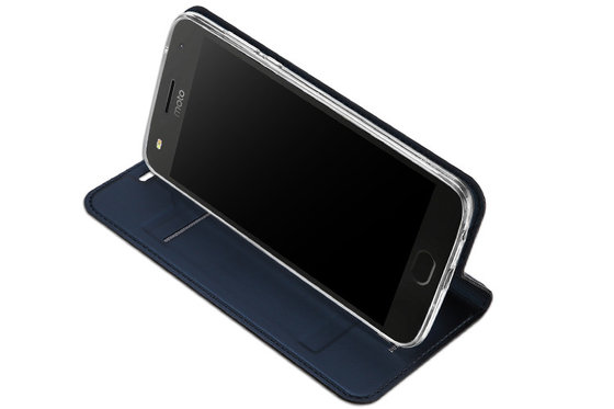 Stylish Design Cell Phone Wallet Case Kickstand PU Leather For MOTO Z2 Play