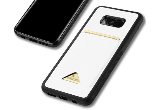 Simple Style White Samsung Galaxy S8 Plus Phone Cases Shock Resistence