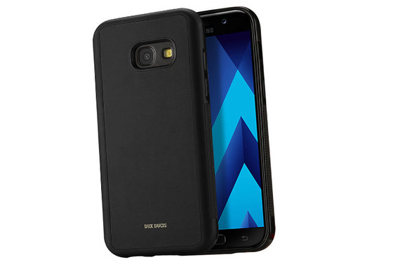 Durable Black Samsung Cell Phone Covers Black Color Galaxy A3 Wallet Case