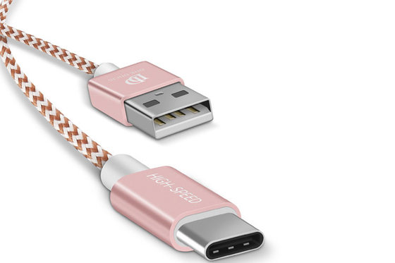 Fast Charging Type C Cable USB 2.0 Nylon Braided Data Transfer 2 Pack