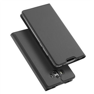 Mate 10 Huawei Phone Cases / Ultra Slim Cell Phone Covers With Card Slot , Grey Color