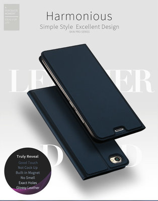 Xiaomi Y1 Lite PU Leather Flip Case, Universal Mobile Phone Covers With Stand Function