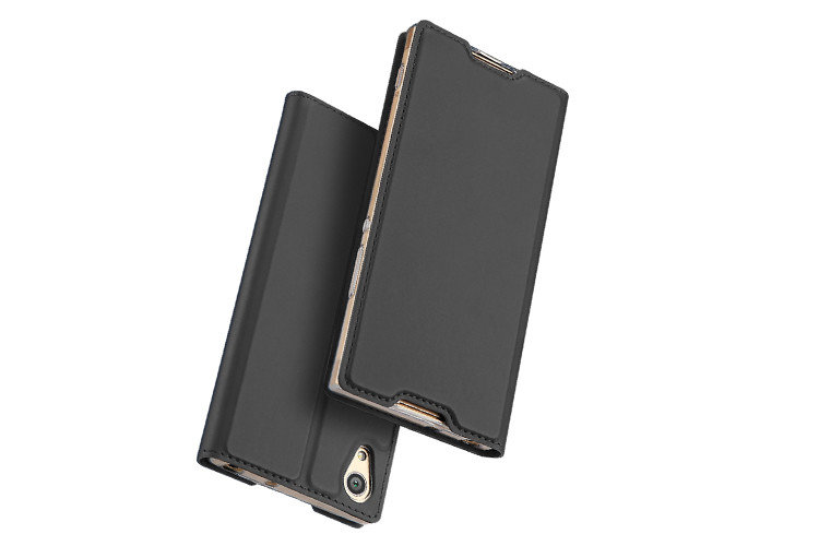 Fashionable Sony Phone Covers Black Shock Resistence Sony XA1 Ultra Case