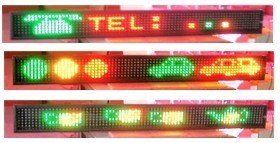 P7.62 LED Moving Sign Scrolling Display with remote control F7120 Series