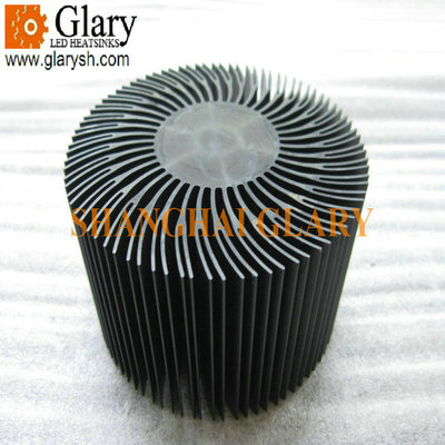 GLR-HS-148 90mm AL6063 Extruded Profiles LED Down Light Heatsink