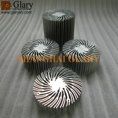 GLR-HS-1472 90mm AL6063 Extruded Profiles LED Radiator