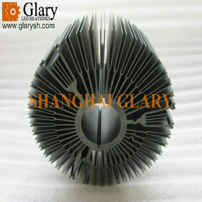 GLR-HS-047 140mm AL6063 Extruded Profiles LED Cooler